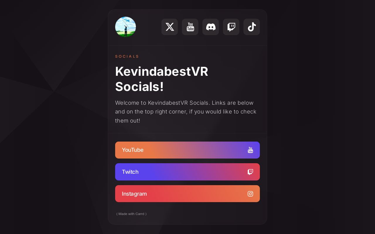 KevindabestVR Social